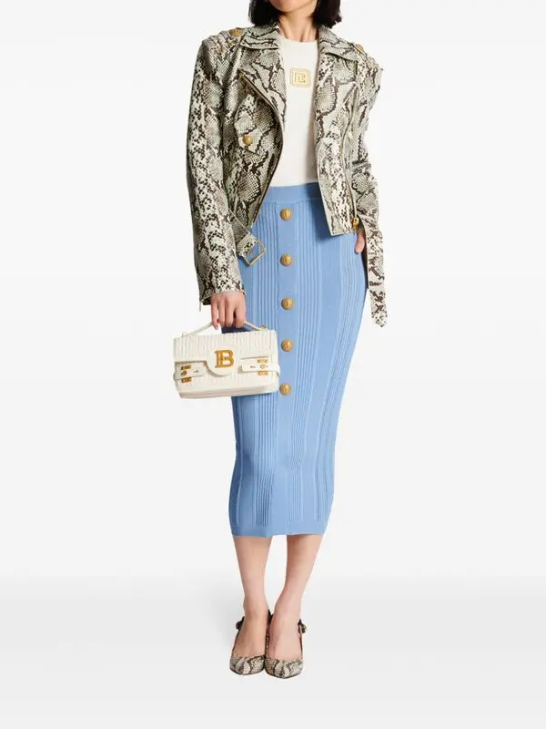Balmain Embroidered Tank Top - White