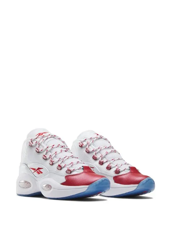REEBOK Question Mid Lace-up Sneakers - White