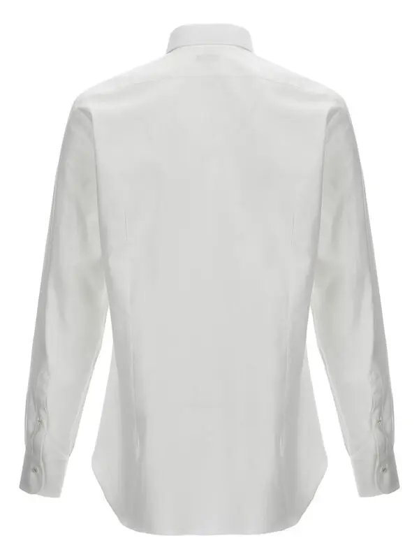 BARBA NAPOLI Cotton Shirt - White