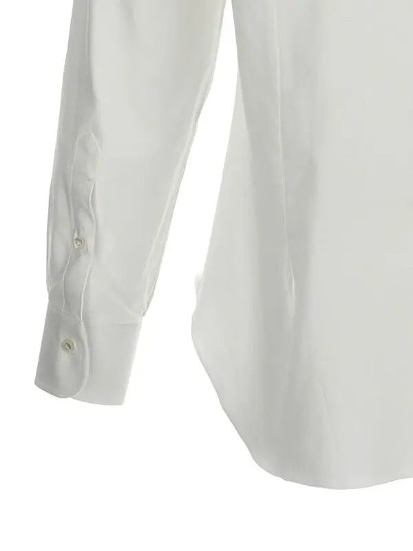 BARBA NAPOLI Cotton Shirt - White