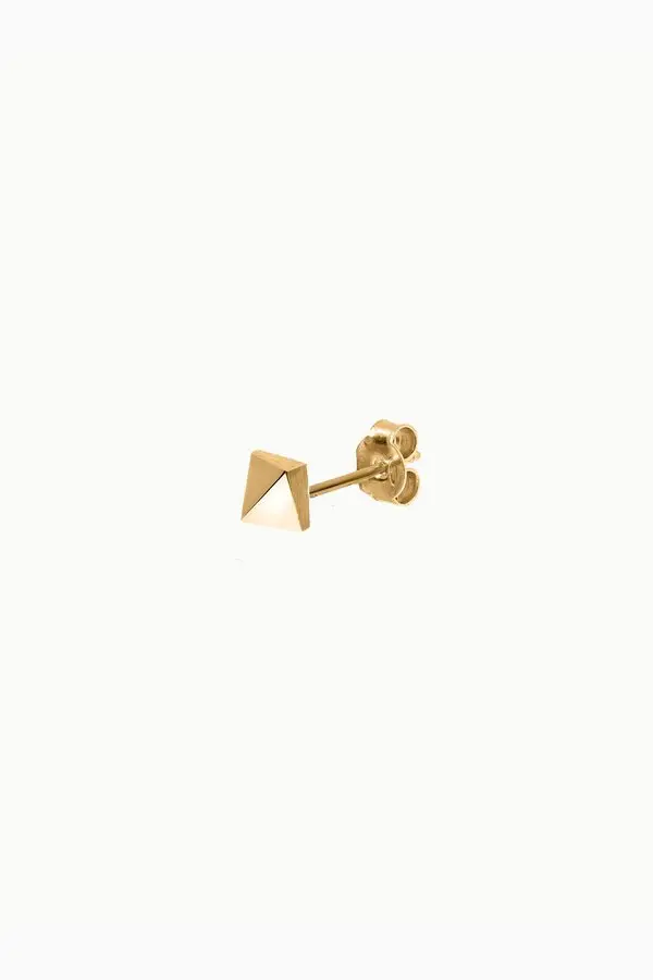 ETIQ Deconstruct Stud Earrings - Gold