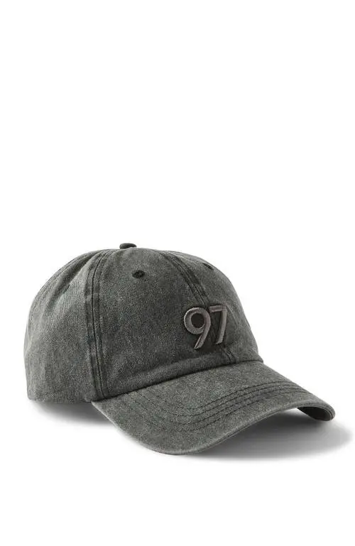 Cotton:on Active Graphic Cap - Washed Blk 97