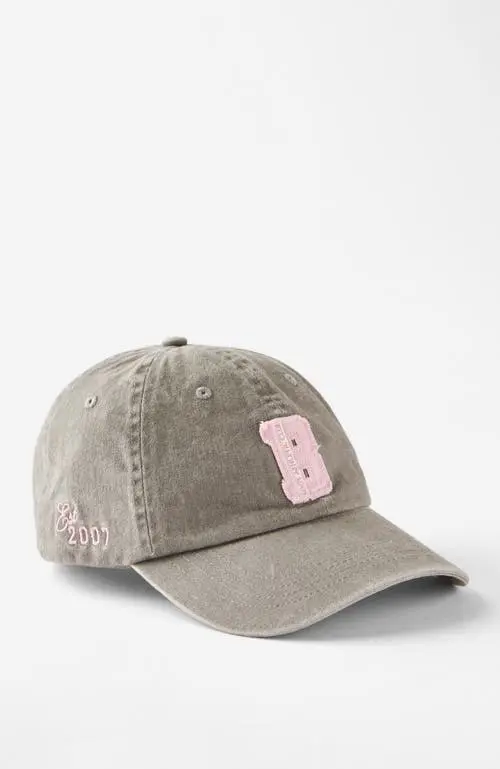 Cotton:on Active Graphic Cap - Washed Grey Bac