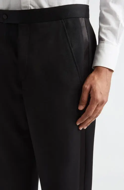 BODE Barathea Wool Tuxedo Trousers