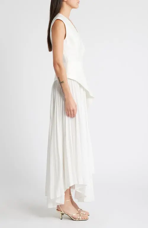 Acler Ellenbrook Linen-blend Gown