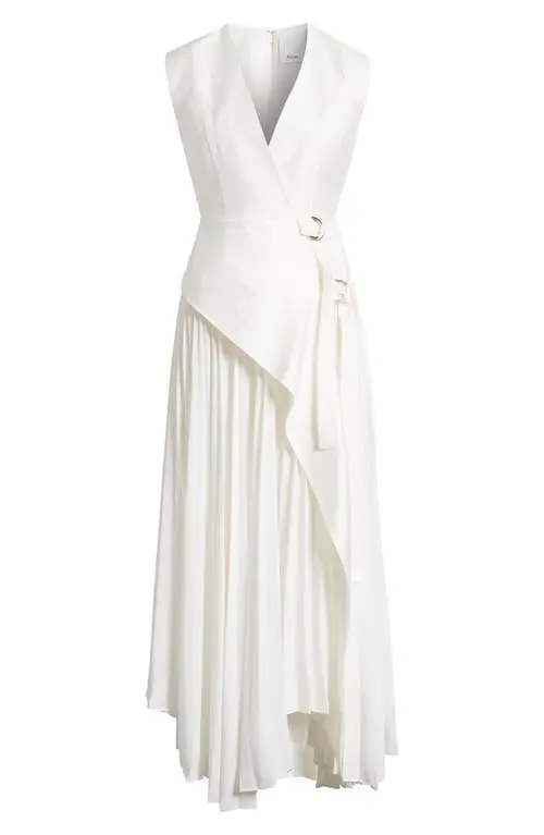 Acler Ellenbrook Linen-blend Gown