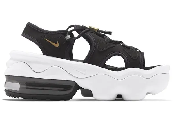 Nike Air Max Koko Metallic Gold Sandals - Black/anthracite/white