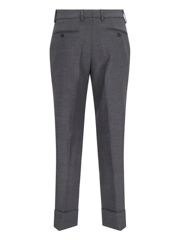 Incotex Tailored Trousers With Pressed Crease