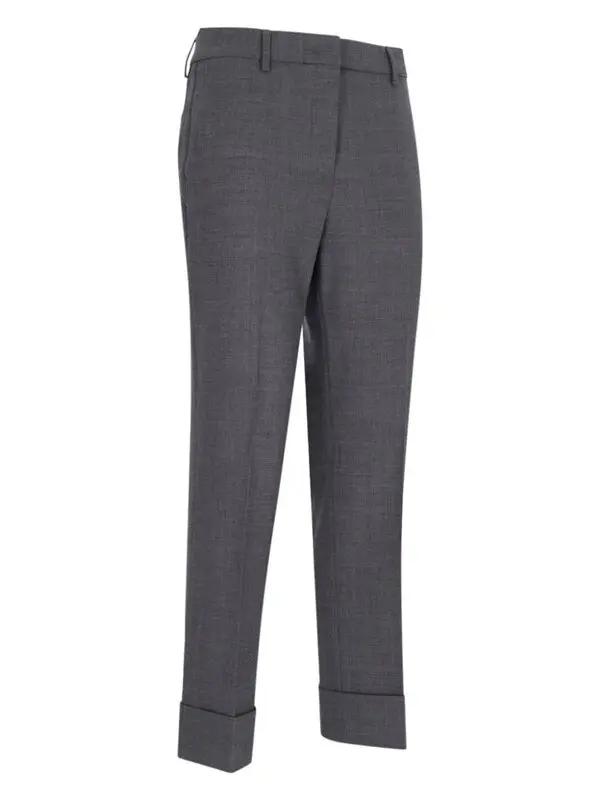 Incotex Tailored Trousers With Pressed Crease