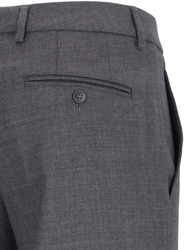 Incotex Tailored Trousers With Pressed Crease