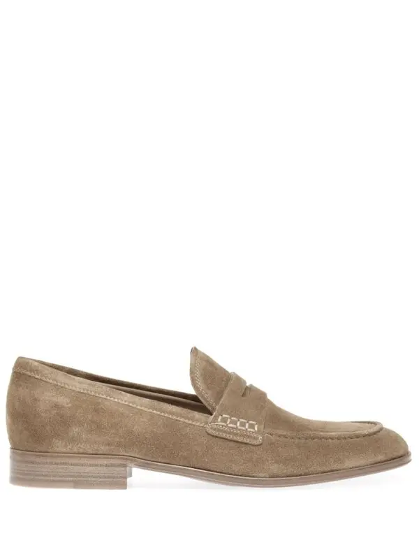 GIANVITO ROSSI George Loafers - Brown
