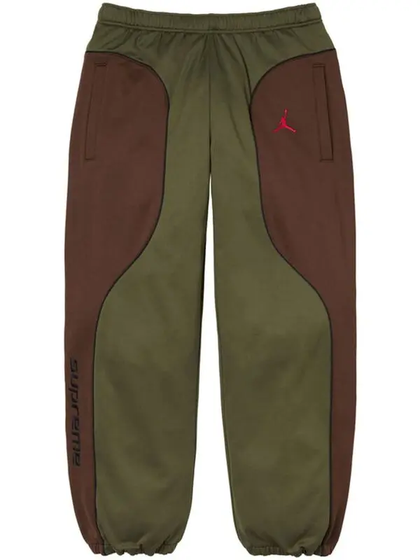 Supreme X Jordan Tricot Track Pants - Green