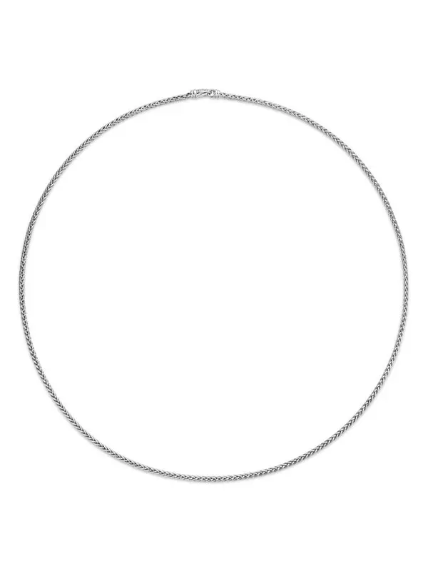 David Yurman Sterling Wheat Chain Necklace - Silver