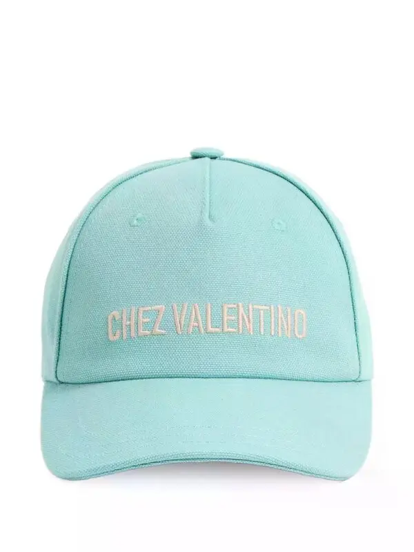 Valentino Garavani Embroidered Baseball Cap - Blue