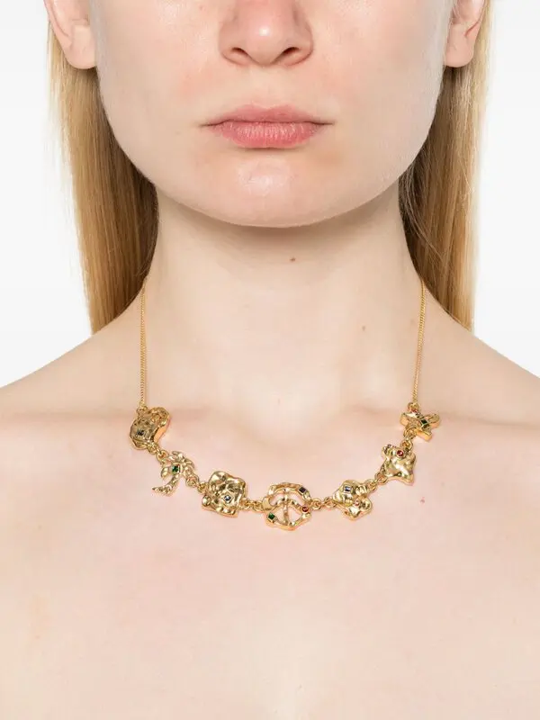 Palm Angels Melted Icons Necklace