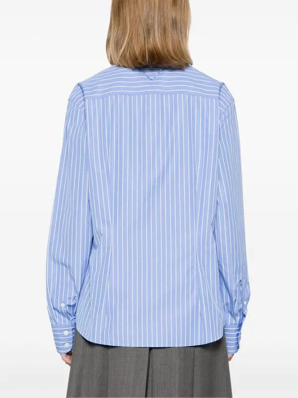 Prada Striped Poplin Shirt