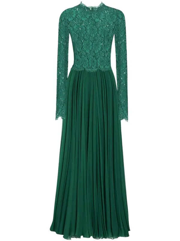 Dolce & Gabbana Lace-panel Gown