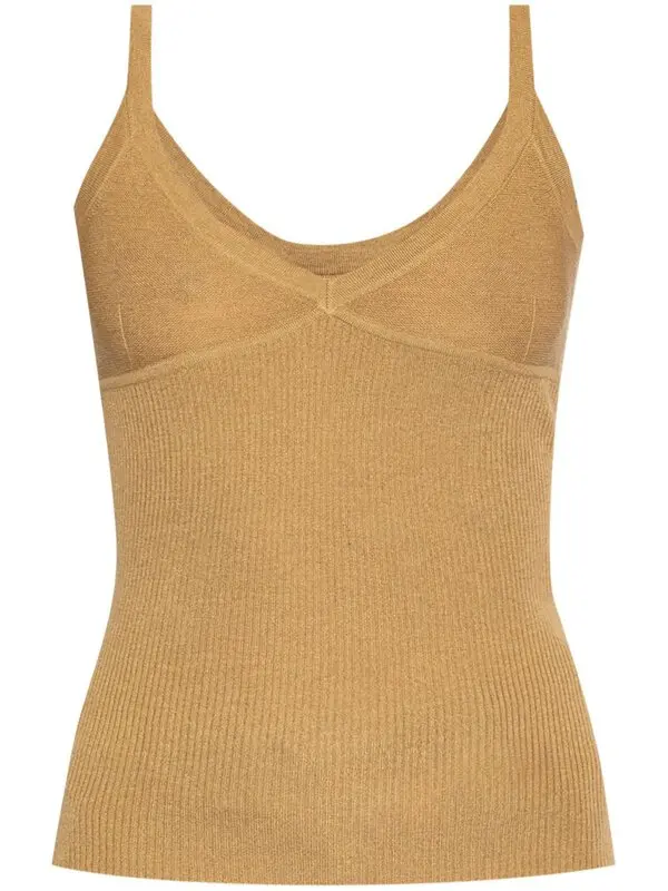 Max Mara Sleeveless Knitted Top