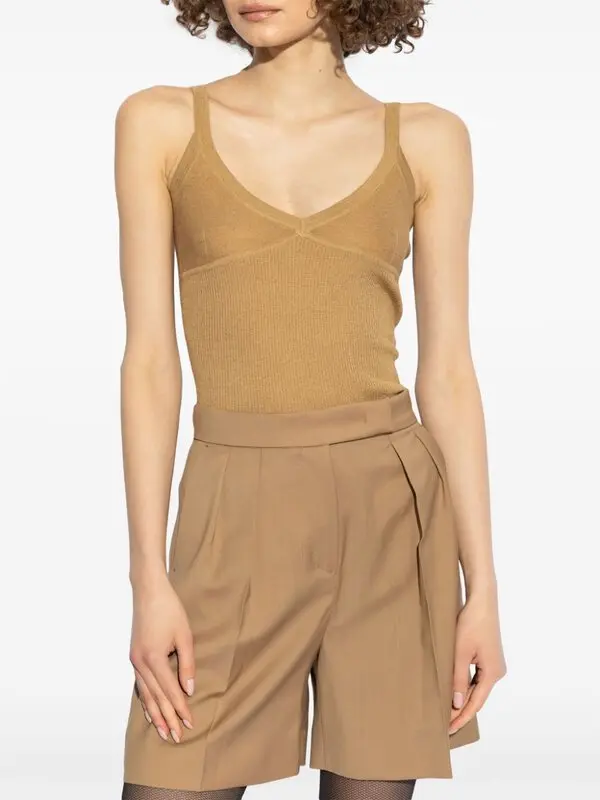 Max Mara Sleeveless Knitted Top