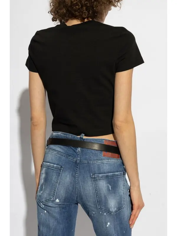 Dsquared2 Logo-print T-shirt - Black