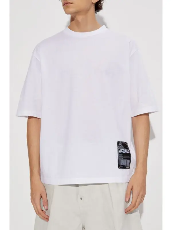 Dsquared2 Logo-appliqué T-shirt