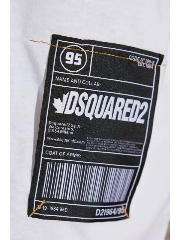 Dsquared2 Logo-appliqué T-shirt