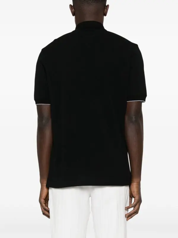 Brunello Cucinelli Cotton Polo Shirt - Black
