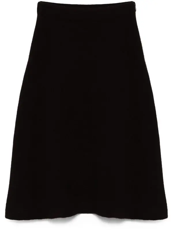 THE ROW Ivaanka A-line Skirt - Brown