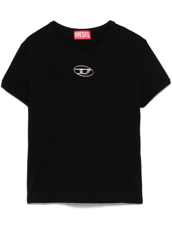 DIESEL® T-uncutie-long-od T-shirt - Black