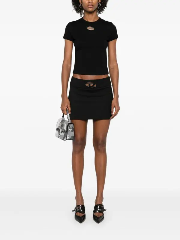 DIESEL® T-uncutie-long-od T-shirt - Black
