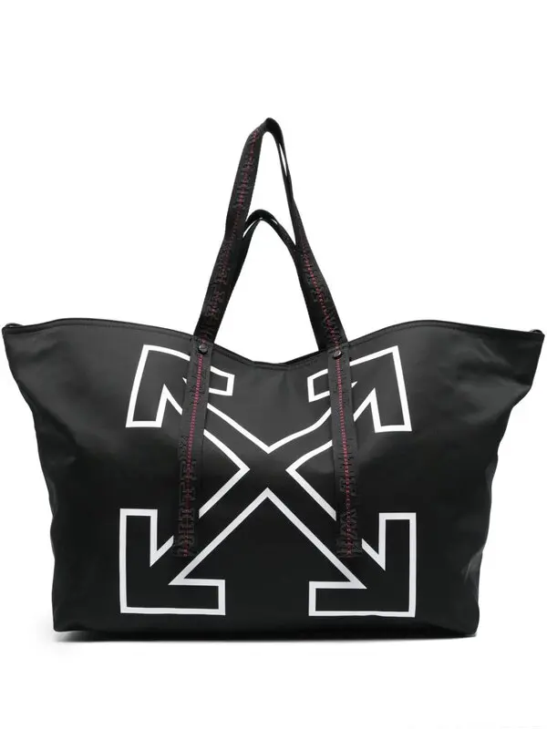 Off-White Large Heritage Day Off Tote Bag - Black
