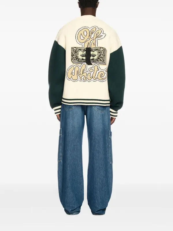 Off-White Varsity Cardigan