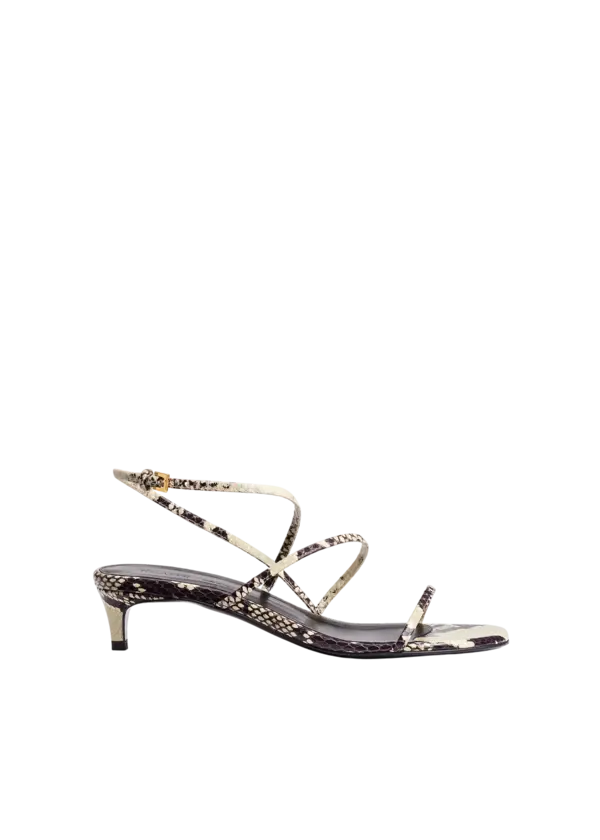 Khaite - Loop Kitten Heel Sandals