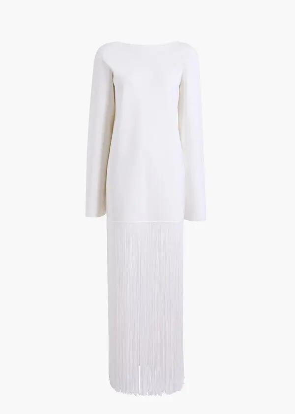 Khaite - Khaite Paley Fringed Dress