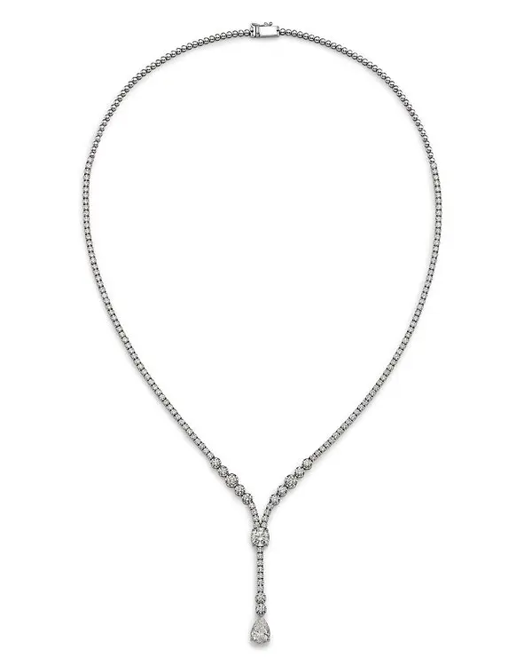 Bloomingdale'S Diamond Necklace, 5.5 Tcw In 18k Gold - White