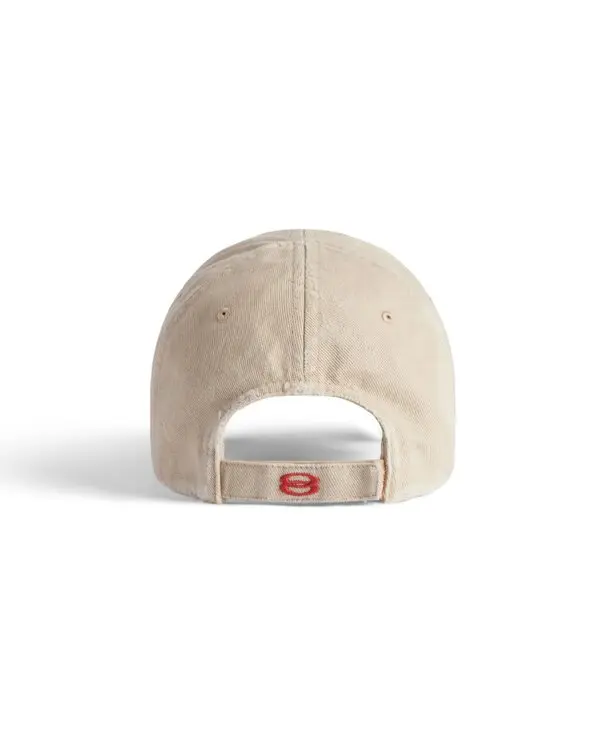 Balenciaga Unity Sports Icon Cap - Beige/red