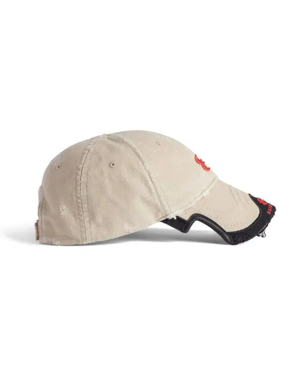Balenciaga Unity Sports Icon Cap - Beige/red