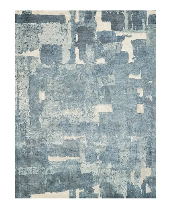 EXQUISITE RUGS Papyrus 6802 Area Rug, 6' X 9 - Blue