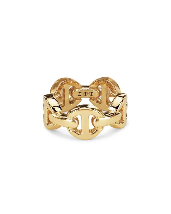 Hoorsenbuhs 18k Yellow Heritage Classic Link Ring - Gold