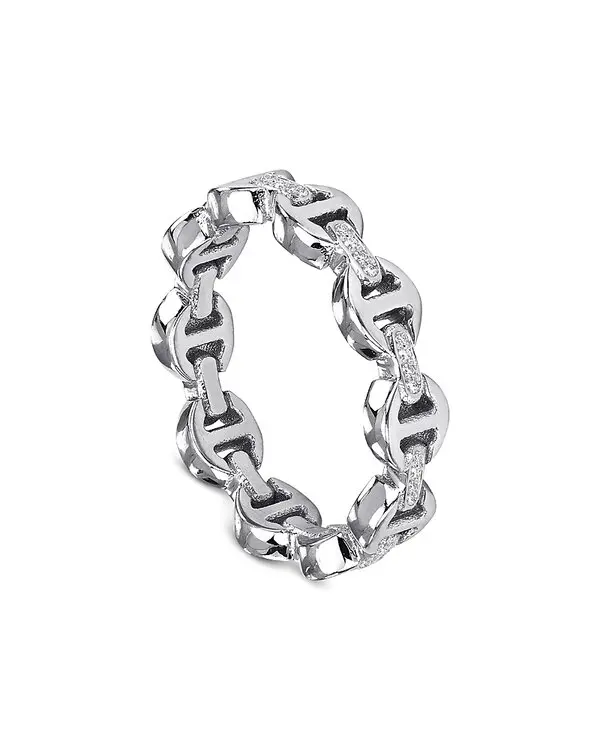 Hoorsenbuhs 18k Gold Heritage Diamond Micro Dame Iii Ring - White