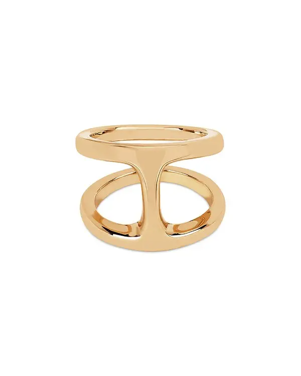 Hoorsenbuhs 18k Yellow Phantom Statement Ring - Gold