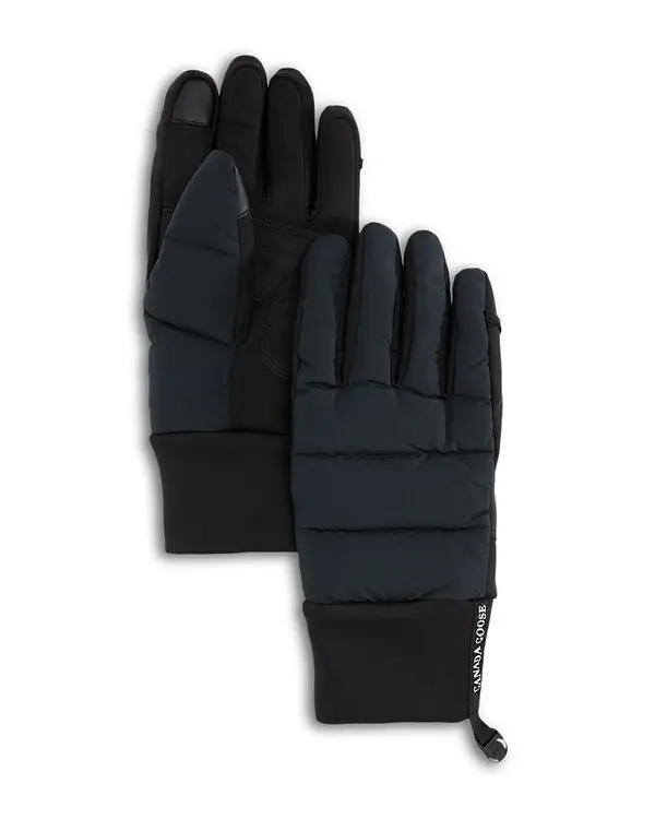 Canada Goose Puffer Gloves - Black