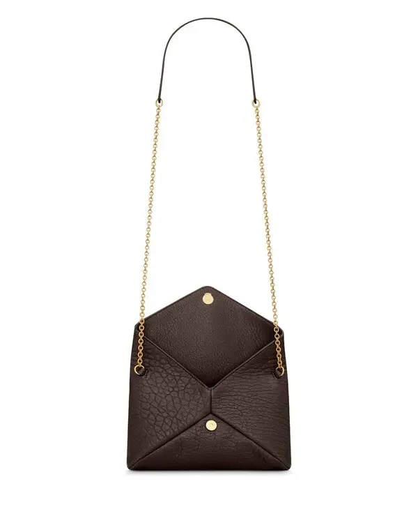 Saint Laurent Cassandre Chain Pouch - Santal