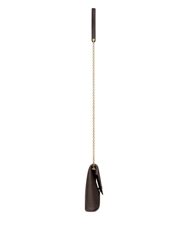 Saint Laurent Cassandre Chain Pouch - Santal