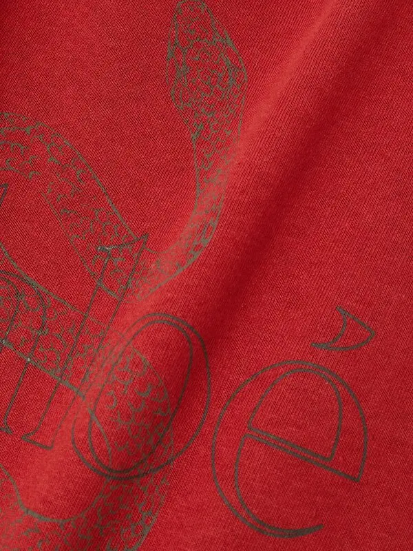 Chloé Printed Cotton-jersey T-shirt