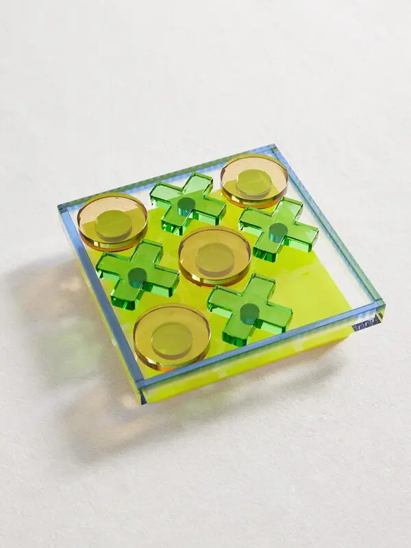 REFLECTIONS COPENHAGEN Genius Tic Tac Toe Set - Yellow