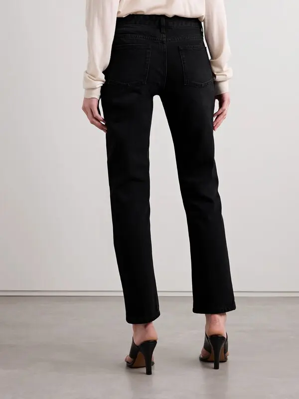 THE ROW Riaco Mid-rise Straight-leg Jeans