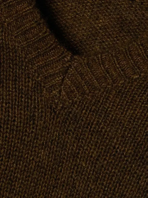 THE ROW Harini Brushed-cashmere Sweater
