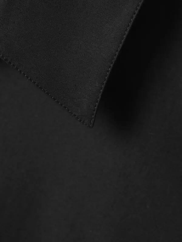 THE ROW Frou Cotton-blend Poplin Shirt