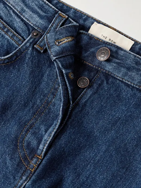 THE ROW Mid-rise Straight-leg Jeans